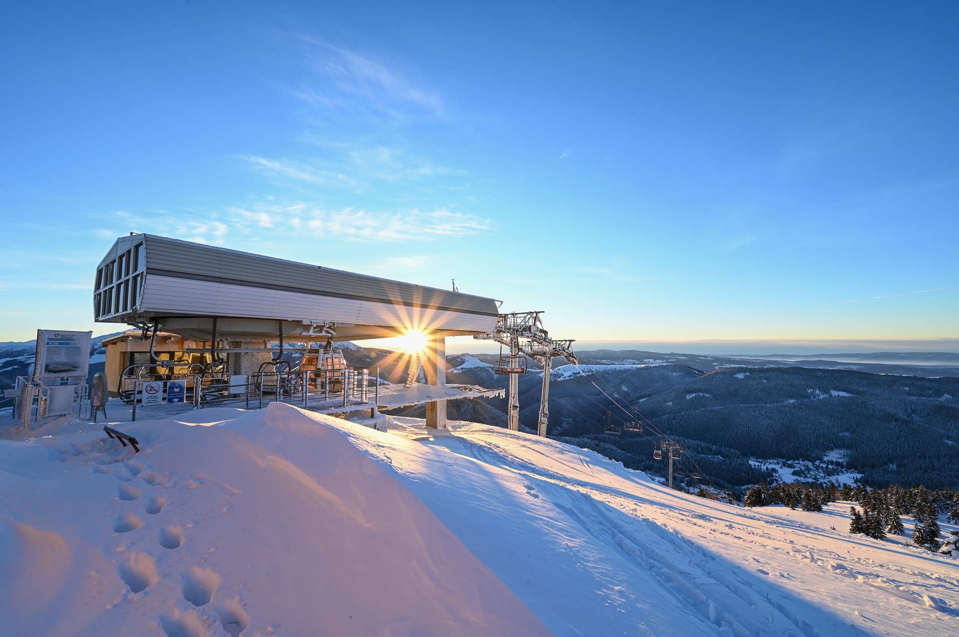 PARK SNOW Donovaly - Mapa strediska